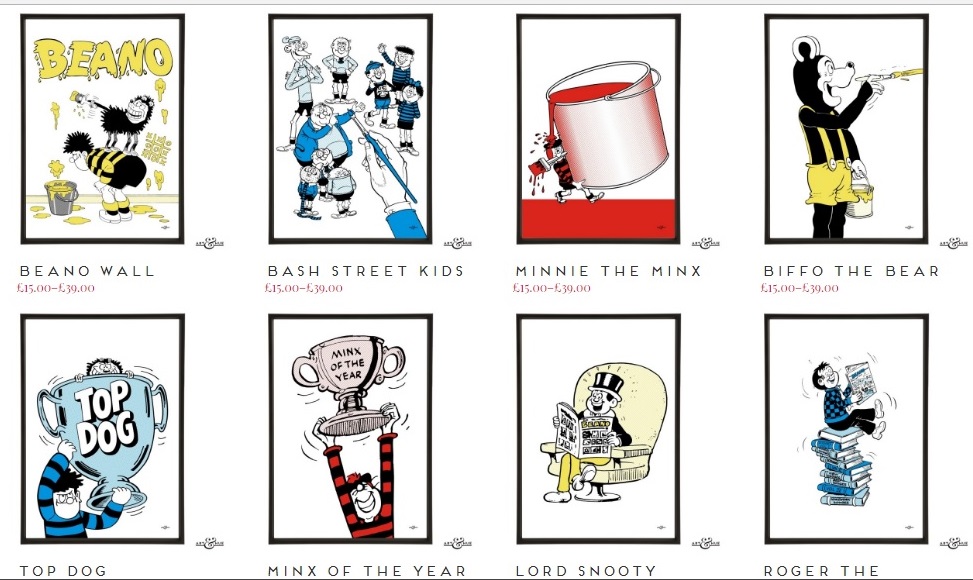 To mark 80 years, Art & Hue brings Beano’s pop art collection